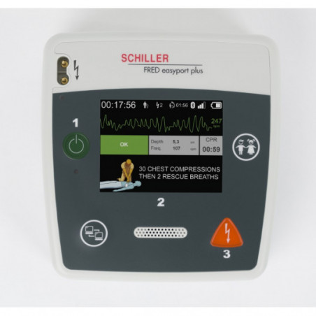 Défibrillateur FRED EASY PORT PLUS